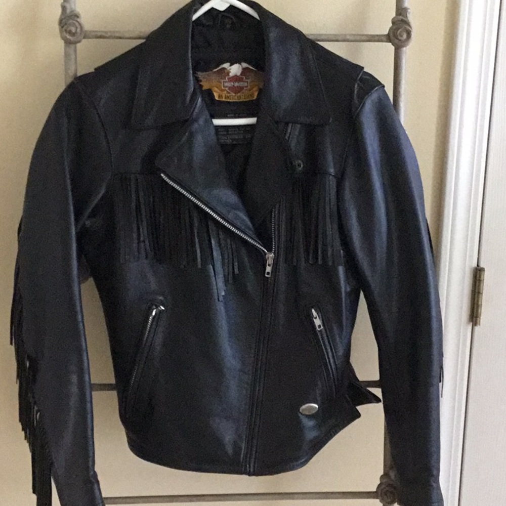 Stunning Harley-Davidson Fringe Leather Jacket - Gem